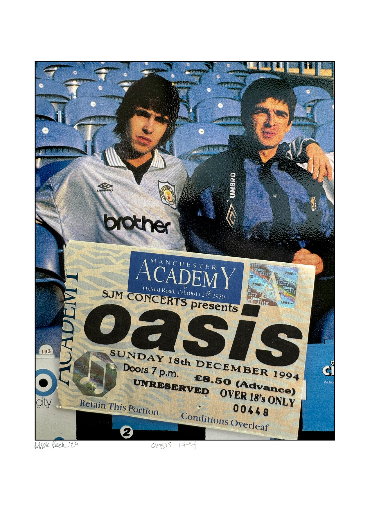 Oasis 1994 – Mick Peek Design